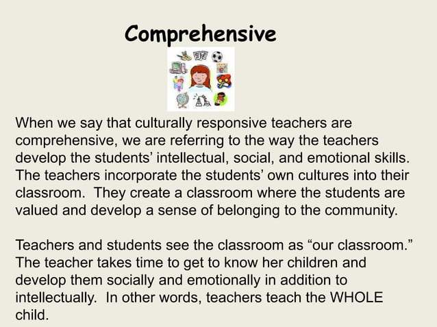 Culturally responsive teaching | PPTX | Primary Education | Education
