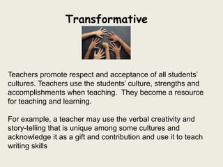 Culturally responsive teaching | PPTX