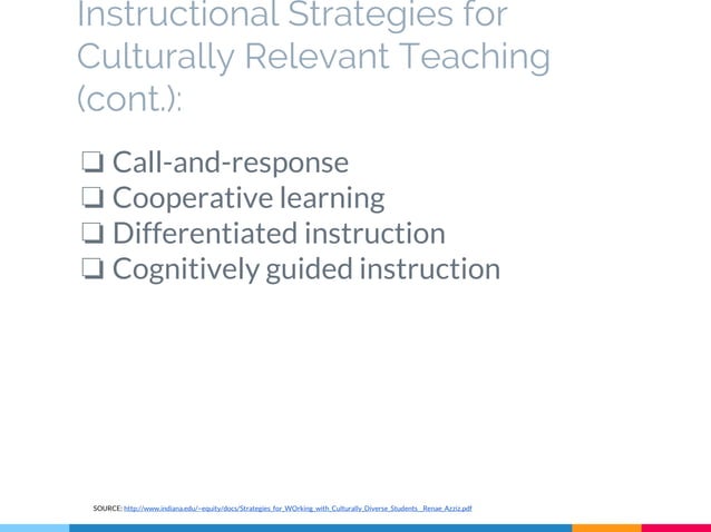Culturally Responsive Teaching | PPTX