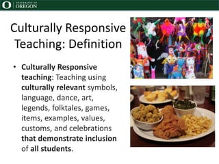 Culturally responsive teaching and academic success (4) | PPTX
