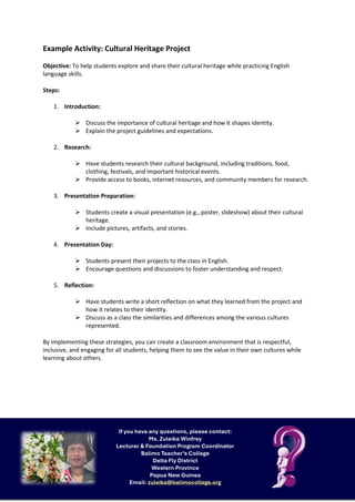 Culturally Responsive Teaching Explained ZW.pdf | Homework and Study ...