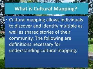 Cultural Mapping For Bais City | PPTX