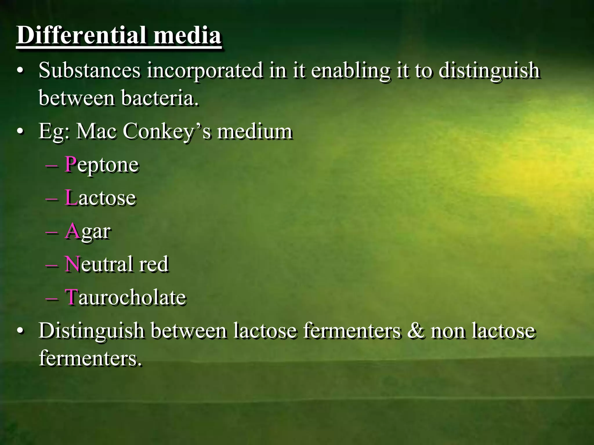 Culture media & methods | PPSX
