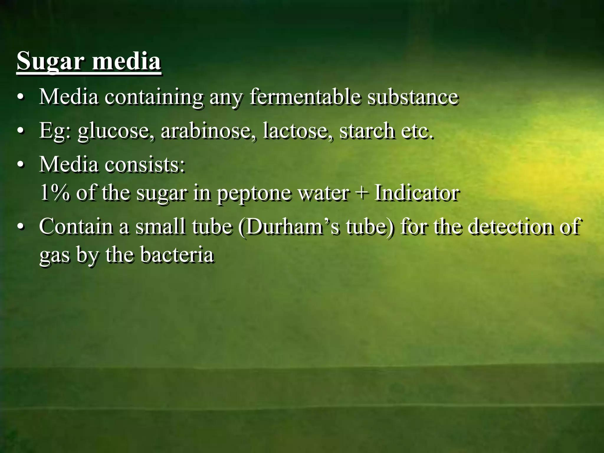 Culture media & methods | PPSX