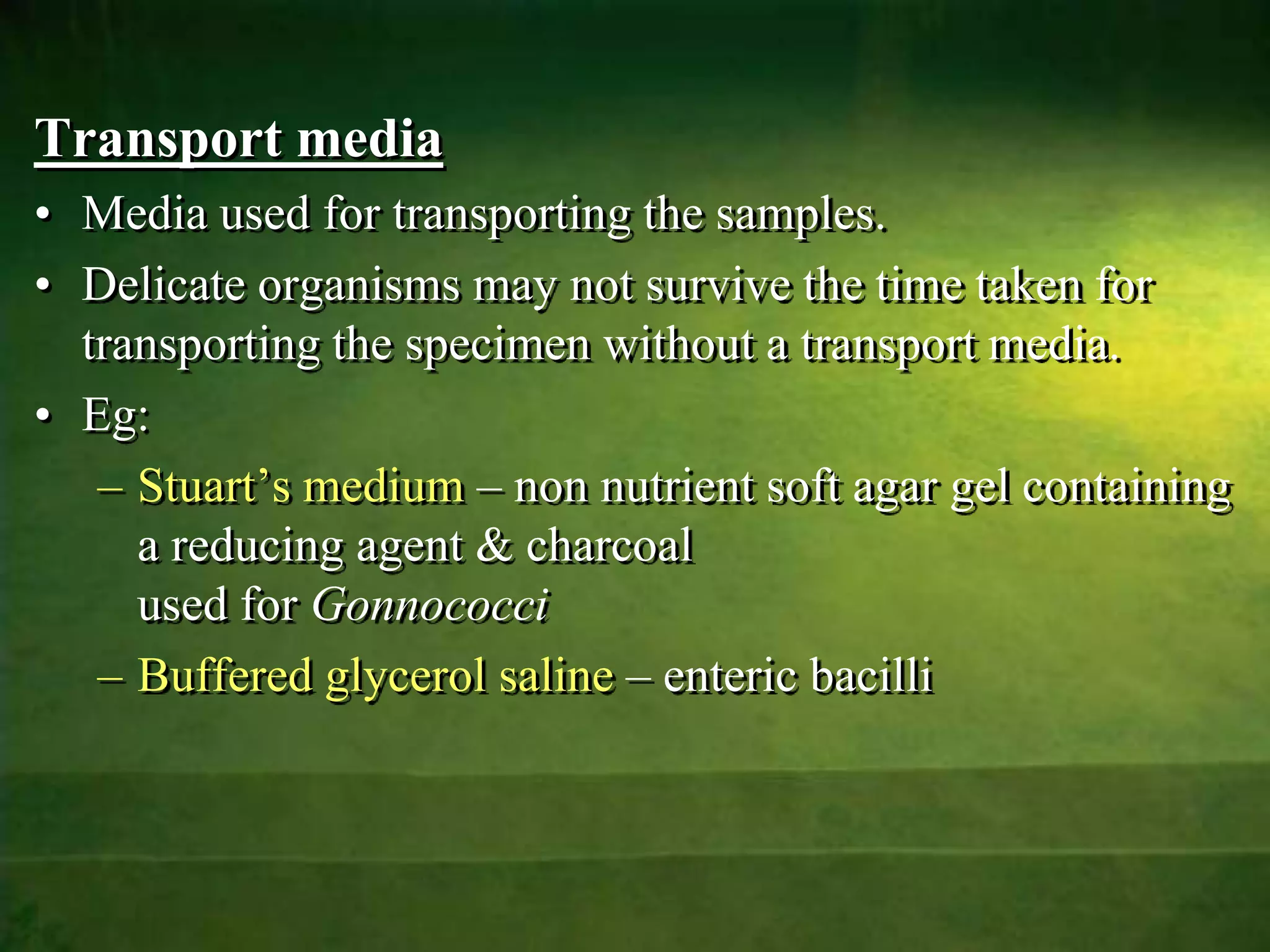 Culture media & methods | PPSX