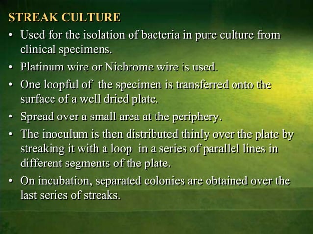 Culture media & methods | PPSX