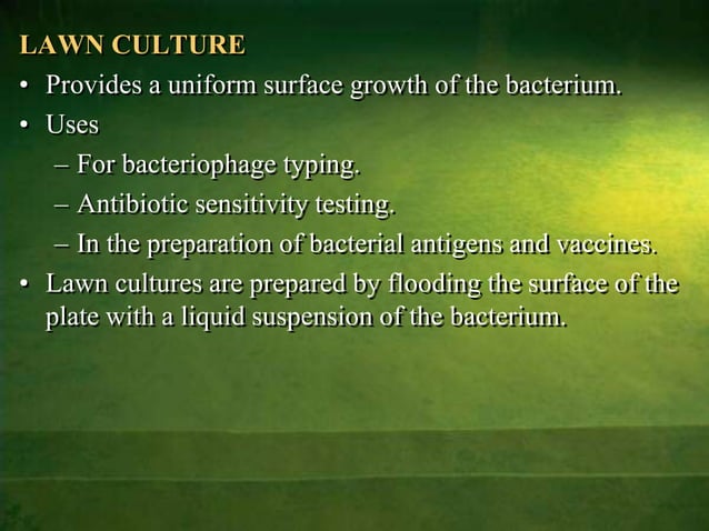 Culture media & methods | PPSX