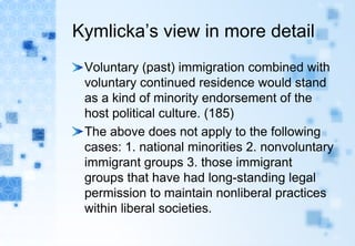 Cultural Minorities And Womens Rights | PPT