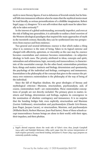 Cultural Myth Criticism and Today’s Challenges to Myth - Brill.pdf