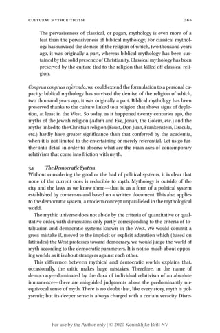 Cultural Myth Criticism and Today’s Challenges to Myth - Brill.pdf