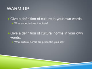 Culture Powerpoint | PPTX