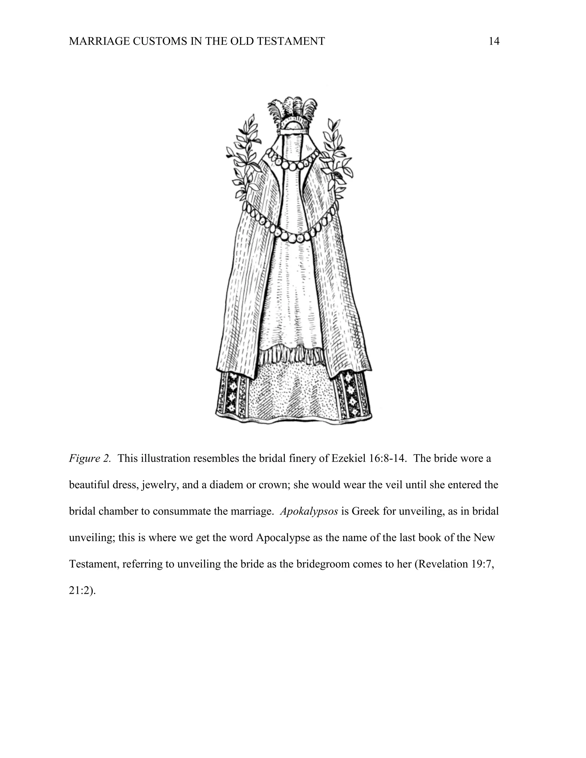 Paper: Marriage Customs in the Old Testament (PDF) | PDF