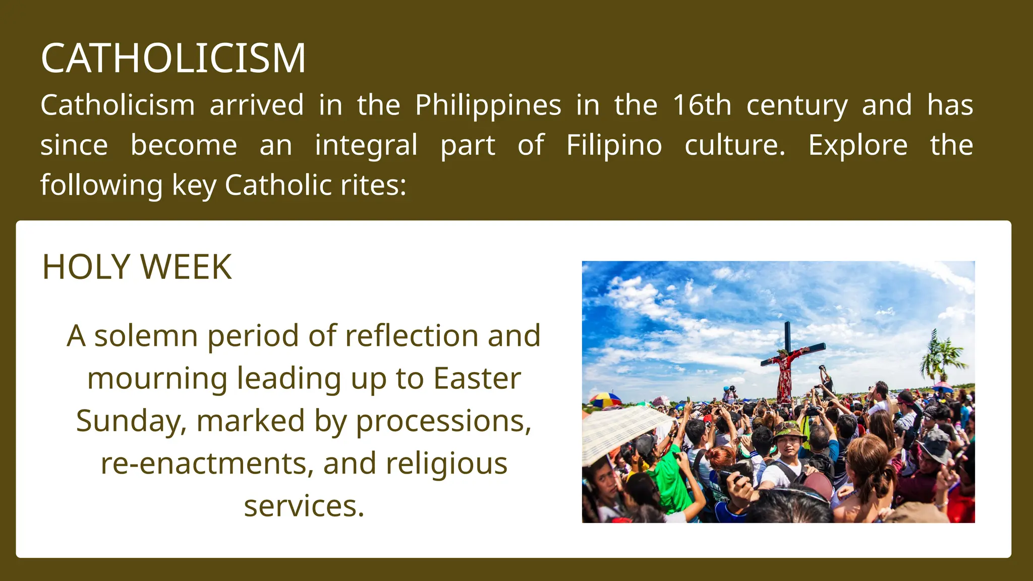 Cultural Performance and Indigenous Practices, and Religious Rites and ...