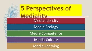 Cultural perspective of medi ality -up | PPTX