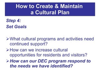 Cultural plan | PPT