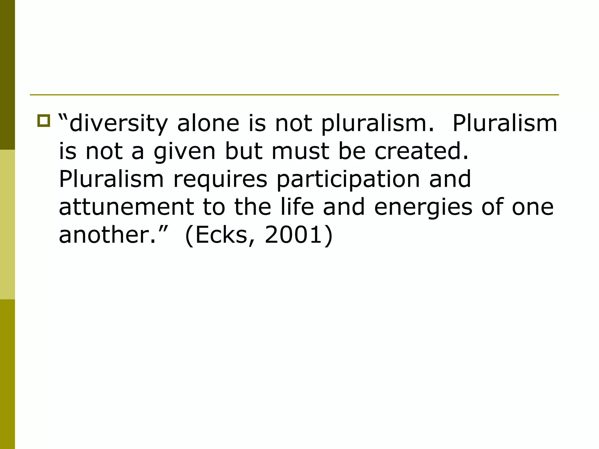 Cultural pluralism | PPT