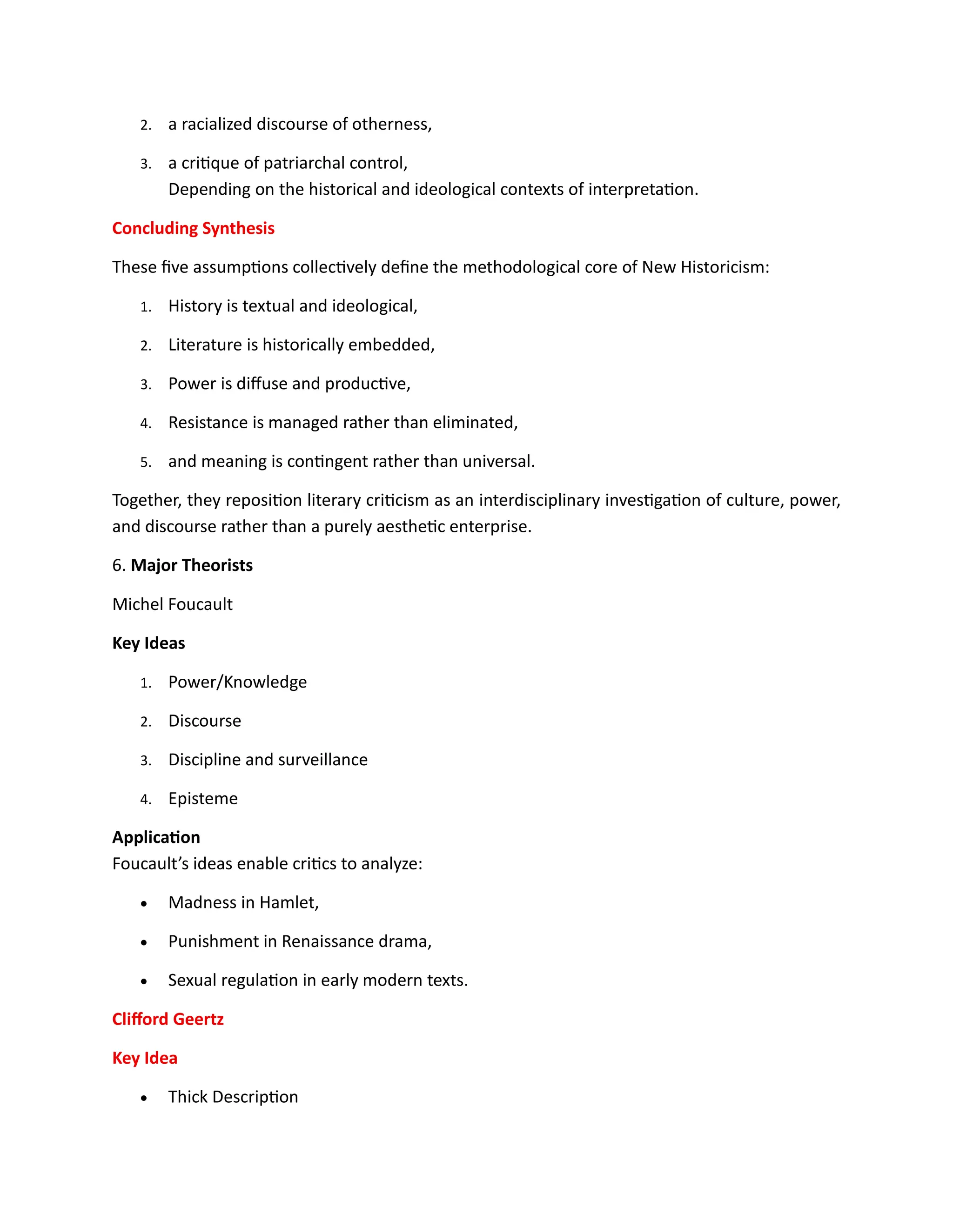 Old Historicism vs New Historicism Slides | PDF