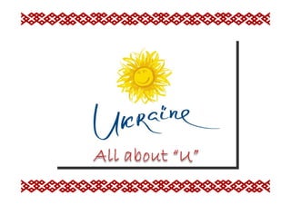 Cultural presentation_Ukraine | PPT