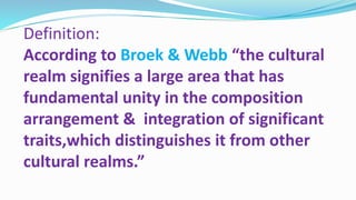 Cultural realm | PDF