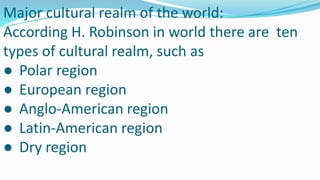 Cultural realm | PDF