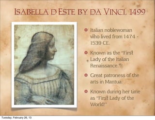 Cultural Rebirth: Italian Renaissance Art | PDF