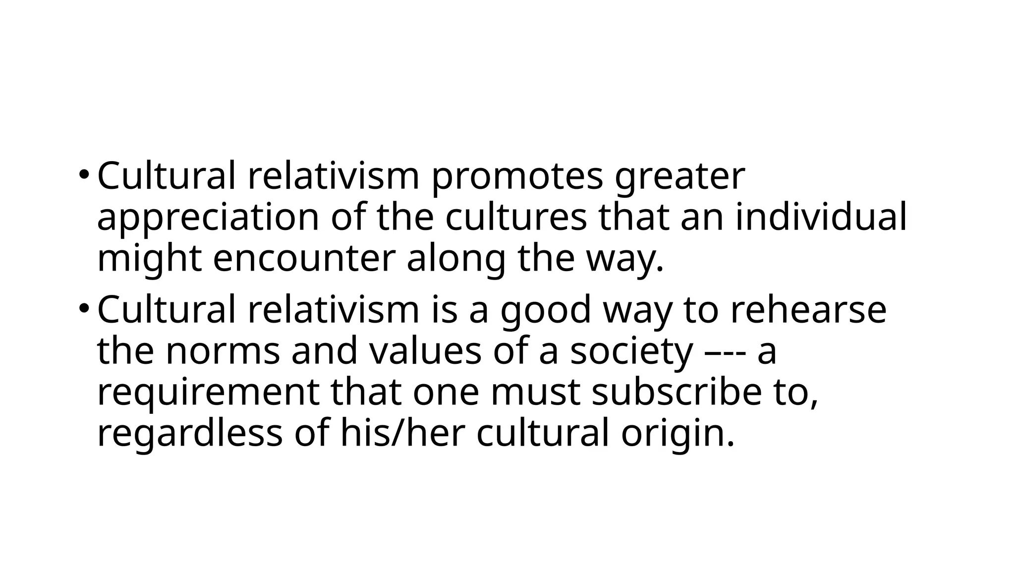 cultural relativism and ethnocentrism of the world | PPTX