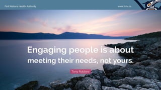 Cultural Safety: First Nations Health Authority | PPTX