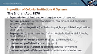 Cultural Safety: First Nations Health Authority | PPTX