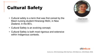 Cultural Components of Safer Ways of Engagement in Health Research | PPT