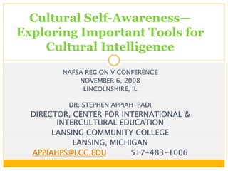 Cultural Self Awareness Tools Suml | PDF | Technology & Computing