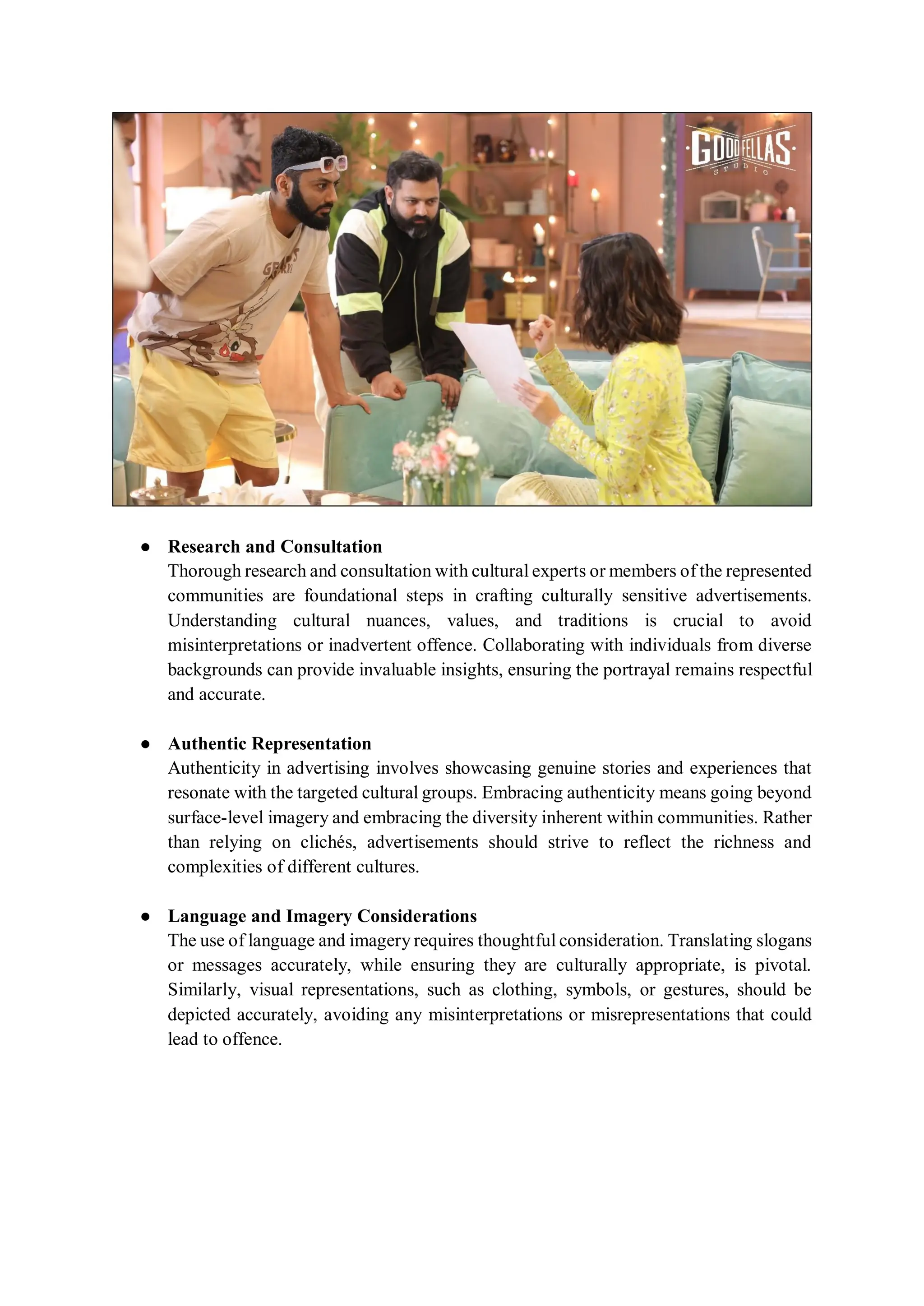 Cultural Sensitivity in Advertisements: Avoiding Stereotypes and ...