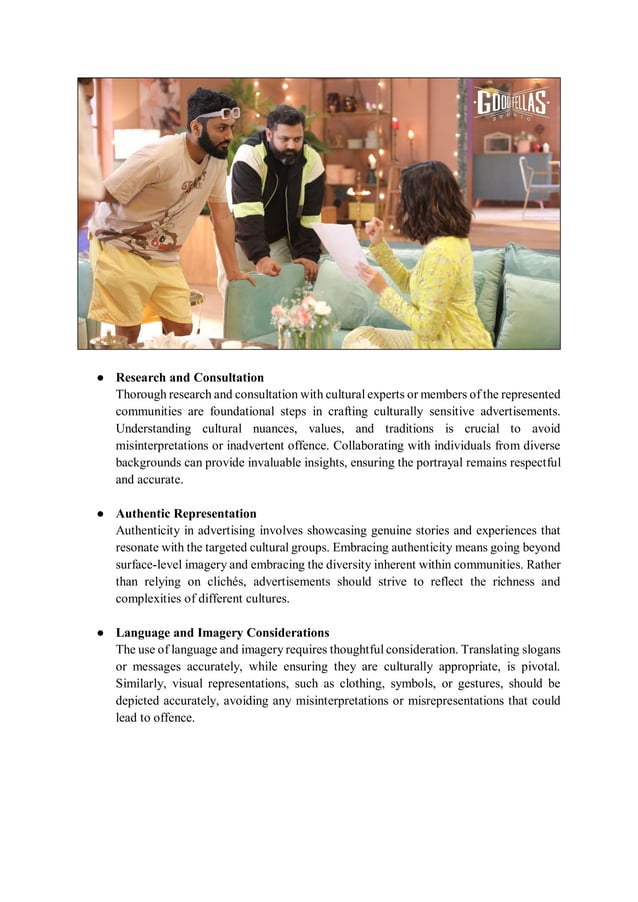 Cultural Sensitivity in Advertisements: Avoiding Stereotypes and ...