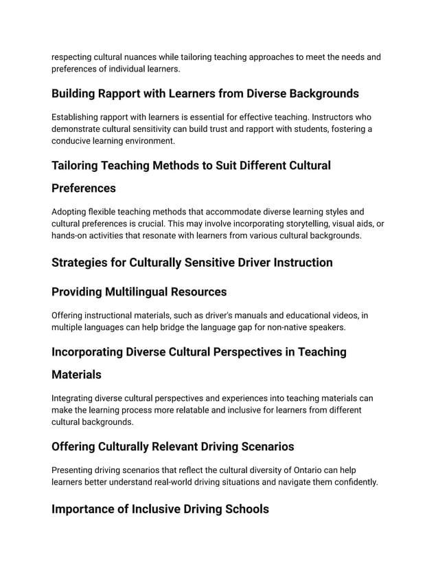 Cultural Sensitivity in Driver Instruction_ Serving Ontario's Diverse ...