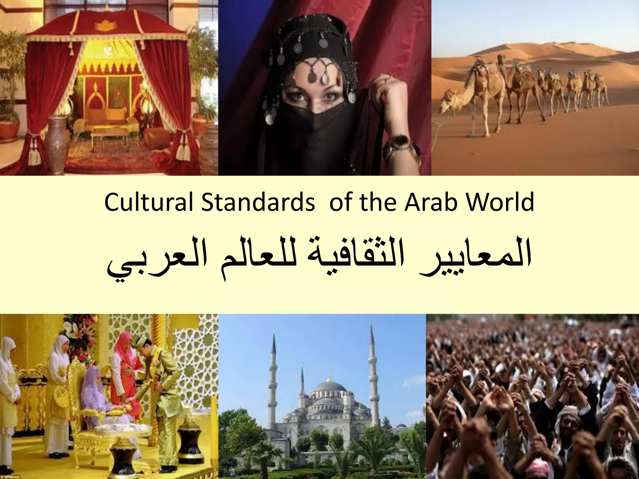 Cultural Standards of the Arab World | PDF