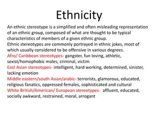 Cultural stereotypes | PPTX
