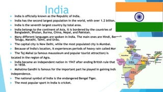 Cultural stereo typing france and india (new) | PPTX