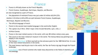 Cultural stereo typing france and india (new) | PPTX