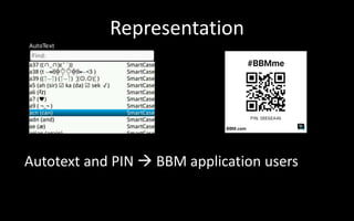 Cultural studies : BBM Phenomenon | PPTX | Technology & Computing