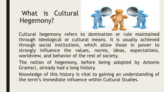 Cultural studies | PPTX