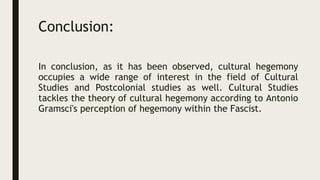 Cultural studies | PPTX