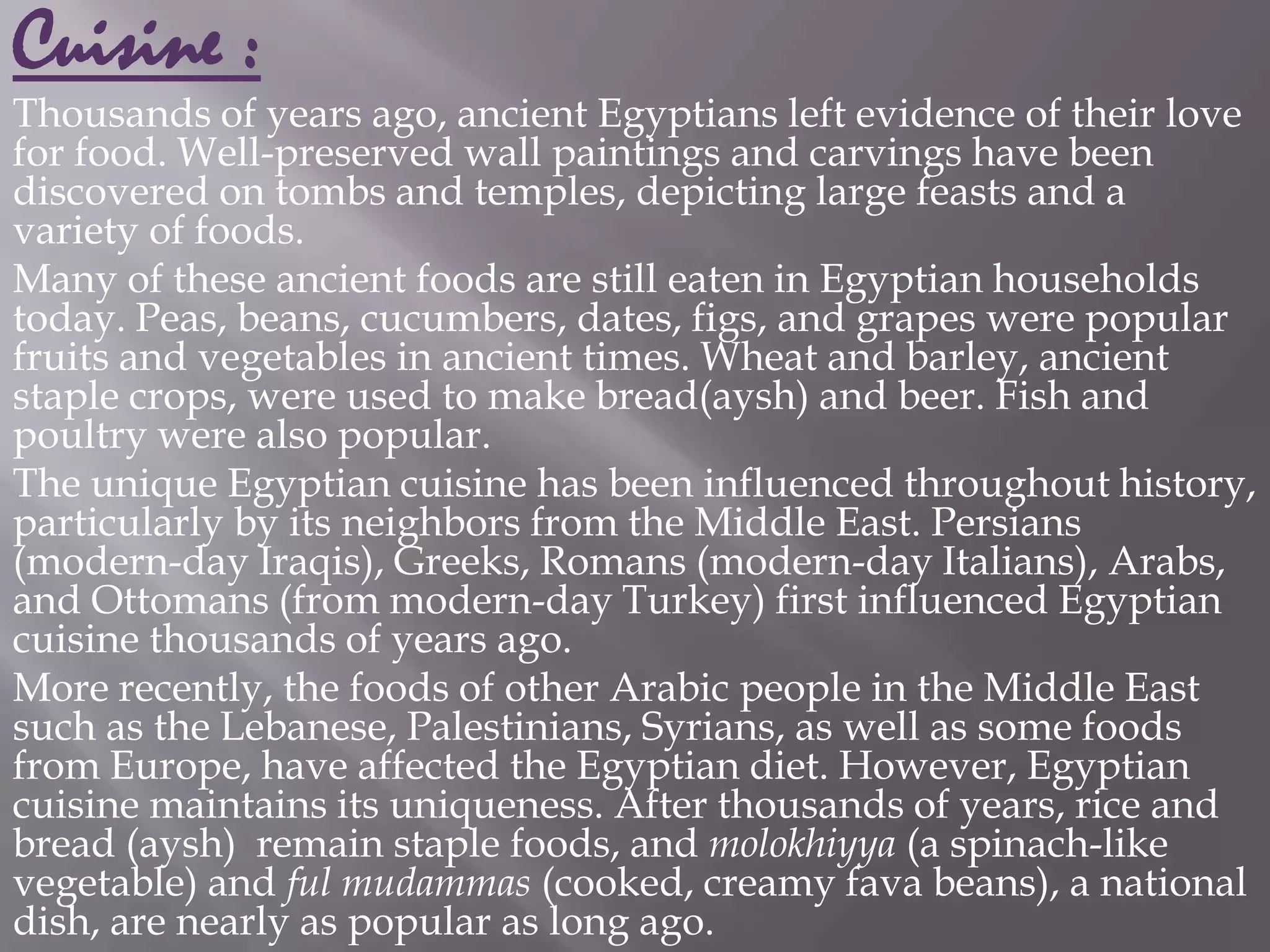 egypt Culture | PPTX | Islam | Religion & Spirituality