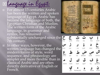egypt Culture | PPTX
