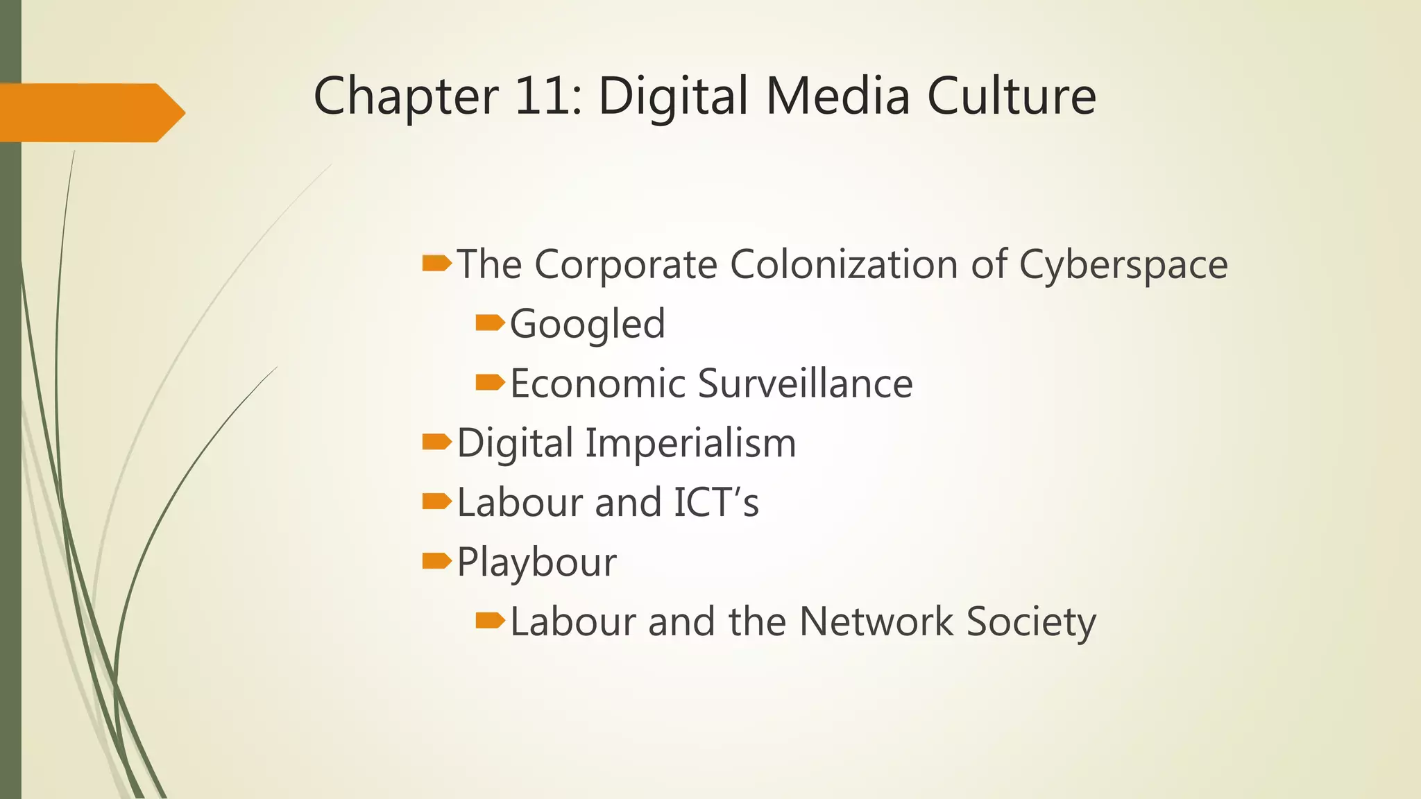 Cultural studies barker & jane ch11 | PPTX