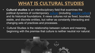 Cultural Studies Overview | PPT