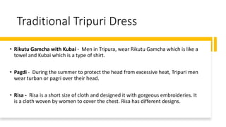 Cultural Survey of Tripura and Mizoram | PPTX