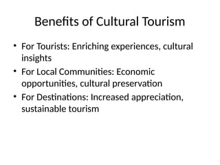 what is CulturalTourism_Presentation definition | PPT