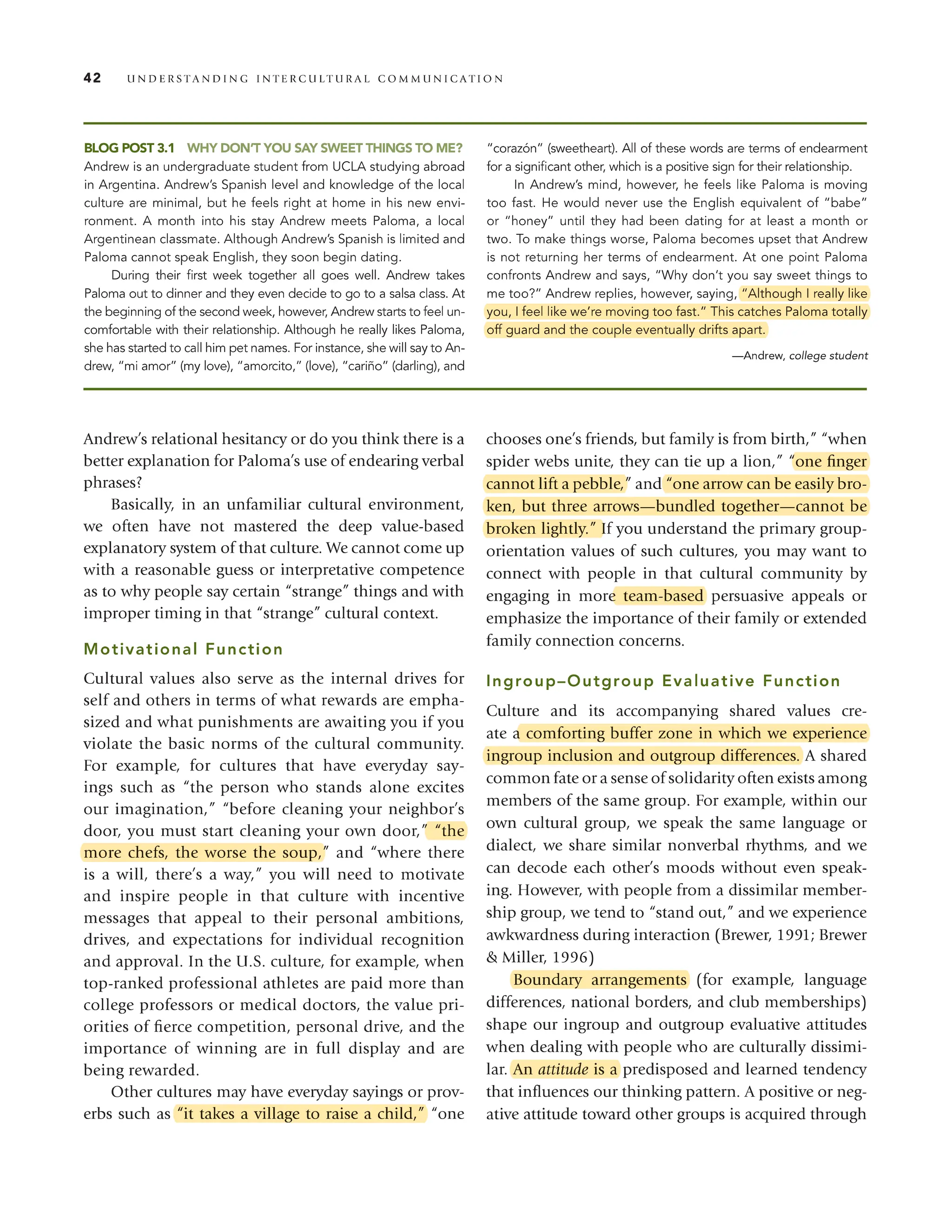 Cultural value dimensions Cultural value dimensions Cultural value ...