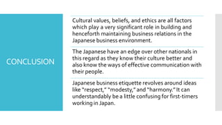 Cultural Values On Jobs In Japan.pptx