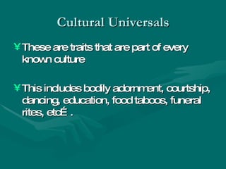 Cultural variability | PPT