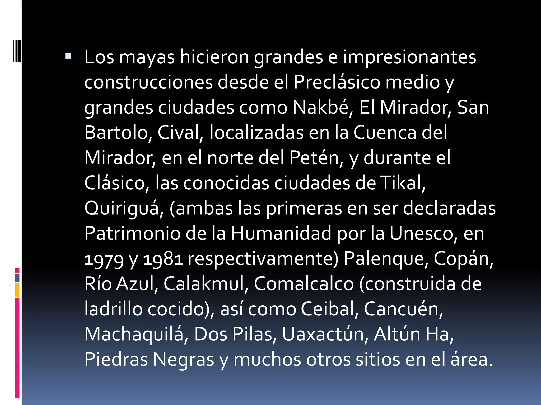 Cultura maya | PPTX